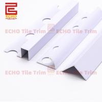China aluminium white Edge Tile Trim angle for sale