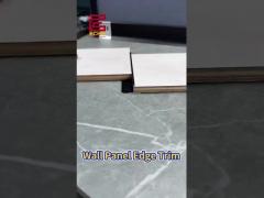 Snap-On Aluminum Trim for Wall Panels | Gap-Free Sealing + Corner Protection | Solve Panel Expansion