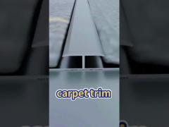 Doordrempel tapijt metalen aluminium tapijt om tegel reducer strip