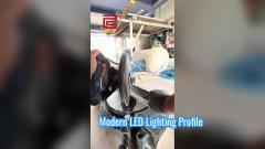 Aluminum LED Ceiling Light Strip Profile, Recessed LED Channel for Home Decoration