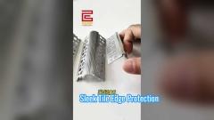 Aluminum Pre-Embedded Curved Edge Trim | Corner Tile Finishing for Modern Interiors