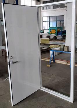 Cina Porte in acciaio per esterni di alta qualità, porta di sicurezza e finestre, porte tagliafuoco per container per case container in vendita