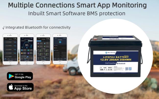 BeLY Deep Cycle Lithium Battery 12V280AH