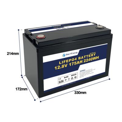 China Solar 12v Lifepo4 Batterie 175ah für Marine Medical zu verkaufen