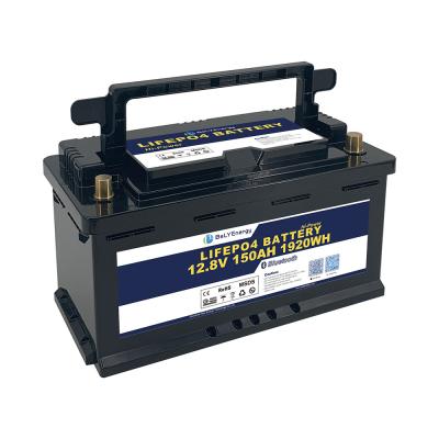 China 12V 150AH Bely Grade A Bluetooth Bms Battery Smart For Scooter Yacht for sale