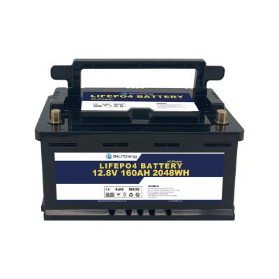 China Leichtes Gewicht 160AH 12V LiFePo4-Batterie für die Energiespeicherbasisstation zu verkaufen