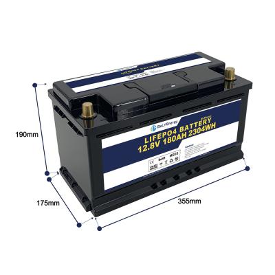 China Deep Cycle Rechargeable 12v 180ah Lithium Battery For Energy Storage Base Station Scooter for sale