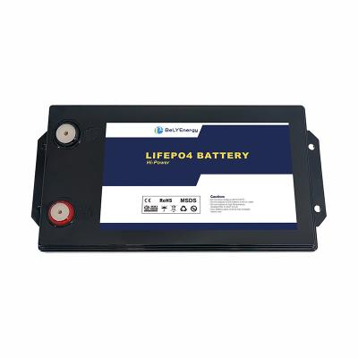 China Wide Temperature Range Lightweight ABS Case 12V200Ah Bluetooth Lithium Battery for sale