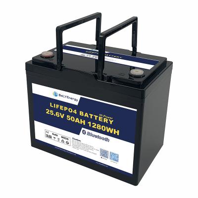 Cina Nuova batteria Lifepo4 ad alte prestazioni da 25,6V 50Ah per utensili e elettrodomestici in vendita