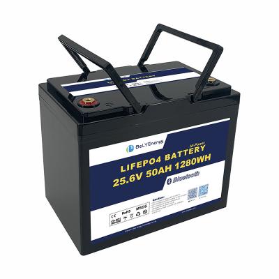 Cina Nuova batteria Lifepo4 ad alte prestazioni da 25,6V 50Ah per utensili e elettrodomestici in vendita