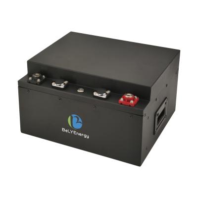 China Underseat 12V 280AH Lithium Battery For RV Caravan With BT And Internal Heating for sale