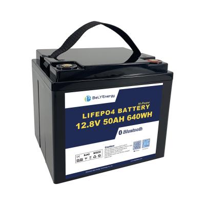 Cina Batteria 12V 50AH LiFePo4 con e Smart BMS per l'avvio e lo stoccaggio di energia sulle imbarcazioni in vendita