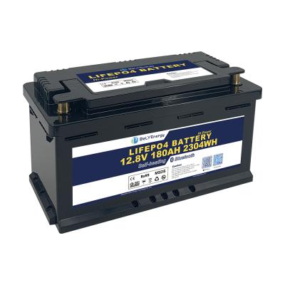 Китай 12В 180Ач LiFePO4 аккумулятор с интеллектуальной BMS для солнечных систем и автодомов продается