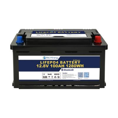 China LiFePO4 Battery 12V100AH Charging Temperature 0°C To 45°C for Long-Lasting Performance for sale