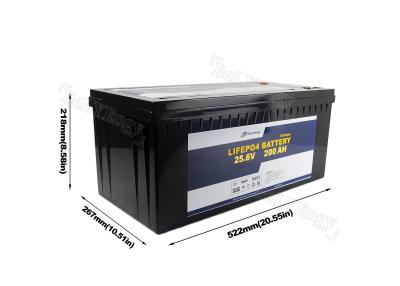 Cina Batteria prismatica 200AH di rv Marine Refuge Boat 24V LiFePo4 in vendita