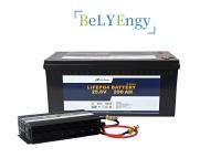 China 24V 200AH Deep Cycle LiFePO4 Battery - 5120Wh Capacity, 5000+ Cycles, CE & UN38.3 Certified for sale