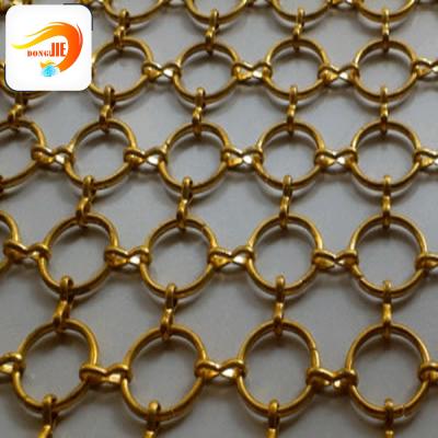 China Decorative looped ring mesh Various sizes Decorative looped ring mesh The special type for sale