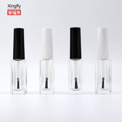 China Cosmético 8 ml Botão de esmalte para unhas em massa Vazio com tampa e escova à venda