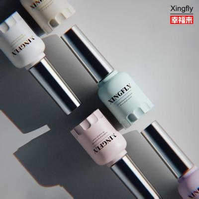 Cina 12 ml Bottiglia di vernice per unghie Contenitore rotondo Gel UV Vernice per unghie Bottiglia di vetro in vendita