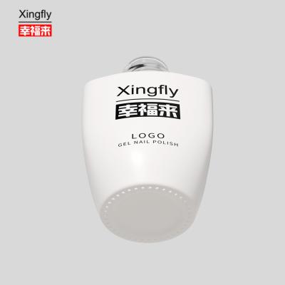 Cina Bottiglie di lucido per unghie da 8 ml UV Vetro vuoto Gel per unghie con tappo per pennello in vendita