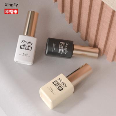 Cina 16 ml Gel Polish Bottiglia Quadrata Gel Polish Ungle UV Bottiglia Di Vetro Con Tappo Di Spazzola in vendita
