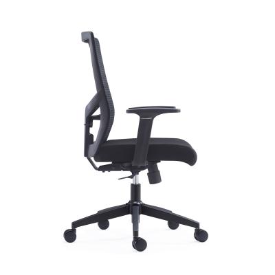 China Modern MID Back Ergonomic Swivel Office Chair With Lumber Support for sale