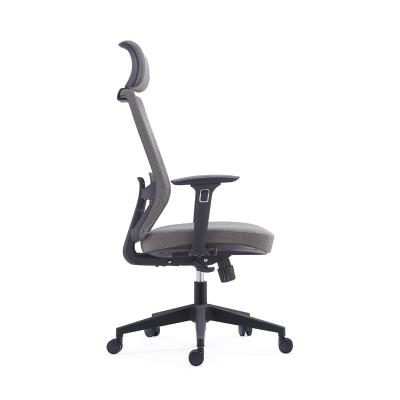 China 340mm Nylon Base Mesh Swivel Office Chair High Back Swivel Executive Office Chair for sale
