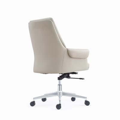 China De ergonomische van het het Leerbureau van Pu Echte Armsteun van de de Draaistoelstoffering Te koop