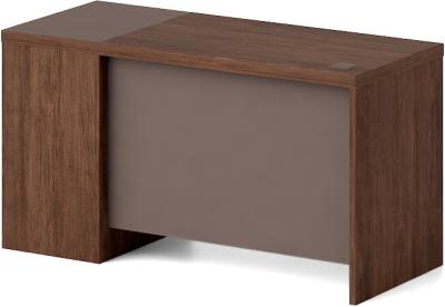 China Modern Executive Conference Table 1.2 / 1.4M Computer Table With Cabinet for sale