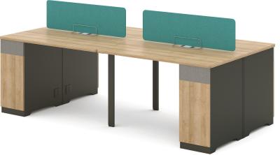 China 2.4M / 2.8M Table Partition Divider de madeira com quatro assentos à venda