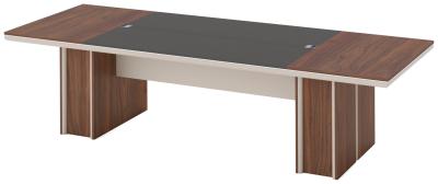 China tabela de 3M Wooden Office Meeting e mobília moderna do painel das cadeiras à venda