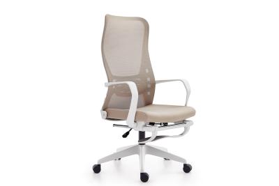 China 68*64*114 Home Office Swivel Desk Chair With Arms And Footrest for sale
