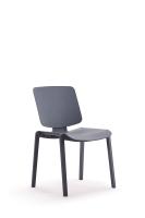 China PP Stackable Training Room Chairs 60*53.5*83.5cm Variety Colors for sale
