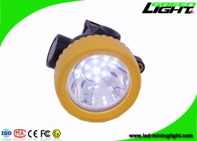 China Cordless 0.74W Cree Led Mining Light Head Lamp with 2.2Ah Lithium Ion Battery Outdoor Usage for sale