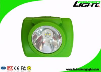 China 6.4Ah Digital Mining Cap Lamp , Super Bright 13000 Lux Miner Helmet Light with High Low Beam for sale