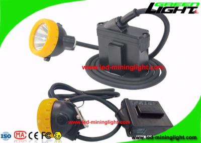 China 7.8Ah IP68 LED Mining Light Cap Lamp for Underground Mines 18 Hours Lighting Time for sale