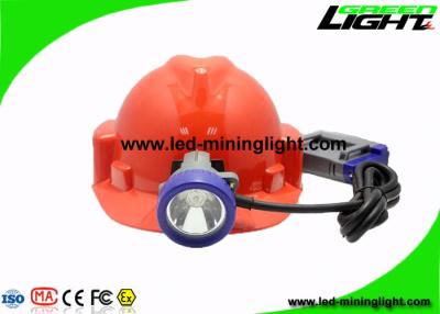 China 10000Lux Safety 3W Cree LED Mining Light Cap Lamp for Underground Mine Tunnel for sale