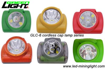 China Ultra Bright Cordless LED Safety Mining Cap Lamp with High Intensity PC Strong Material for sale