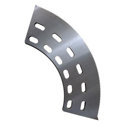 China 3/5/7ply Corrugated Carton Box Slotting Blade for Corrugated Cardboard Production Line Paper Machinery Parts for sale