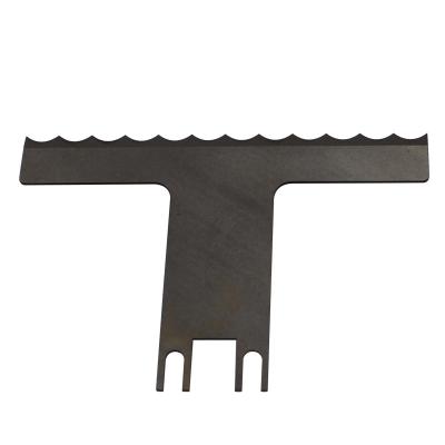 China New and Used Seaweed Zigzag Cutting Machine Knife for Packaging Machinery Parts Industries for sale