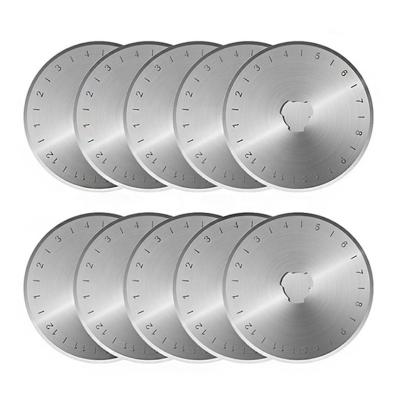 China Rollerring 45mm Rotary Fabric Cutter Blade Fit for Olfa Alfa Rotary Cutter for sale