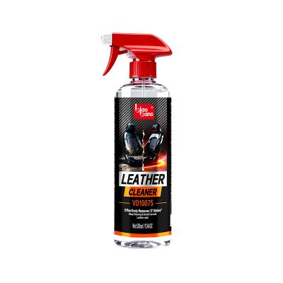 China Biaobang Leather Cleaner – 500ml Capacity pH-Balanced Formula for Deep Cleaning Genuine Leather Seats, Sofas & Bags with Biodegradable Solution for sale