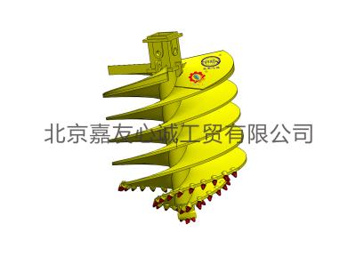 中国 APFTS-Z3単一飛行の三倍によって先を細くされる石のオーガー 販売のため