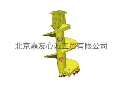中国 パイロット・ビットが付いているAPFSH-SRの単一の切口の円錐オーガー 販売のため
