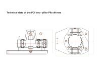 China PDI Two Pillar Hydraulic Casing Extractor For Drilling Casing Construction for sale
