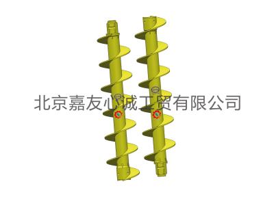 Cina Tre lunghezza della scanalatura dell'asta di perforazione di miscelazione dell'asse 3200Mm in vendita