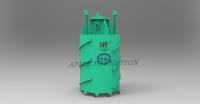 China Apfcbr Grab Concrete Core Barrel With Reverse Flight for sale