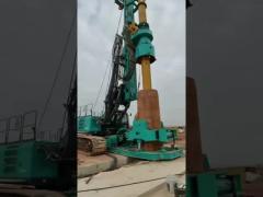 Гидравлический 1000mm пробуренный привод генератора кучи и извлечь большие стальные кожухи
