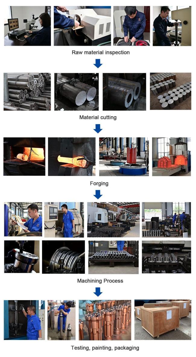 Cop64 - 152mm DTH Bit for Rock Drilling