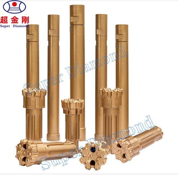 China Factory 3" / 4" / 5" / 6" / 8" / 10" / 12inch DTH Hammers (with DTH rock drill bit shank QL, Mission, SD, DHD, COP, NUMA)